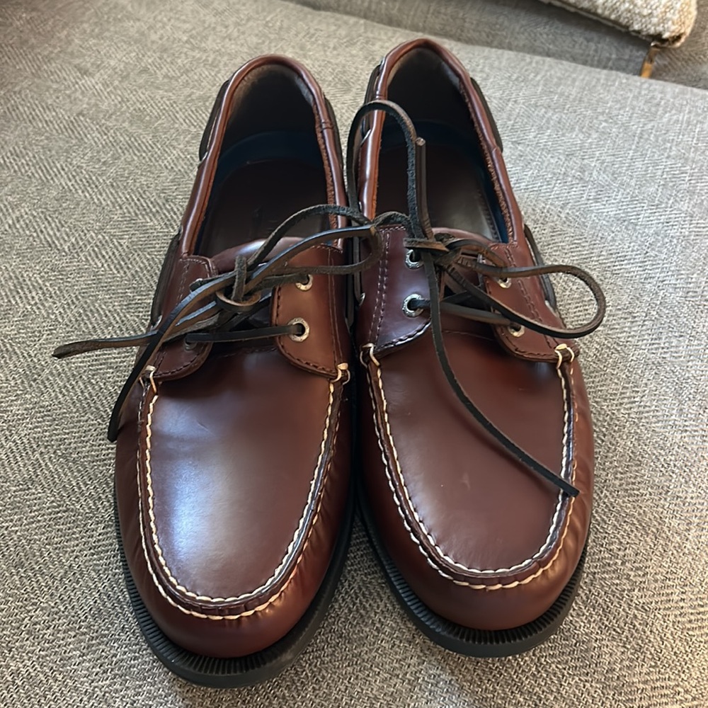 Worn Once Mens Dockers Castaway Boat Shoes - Gem